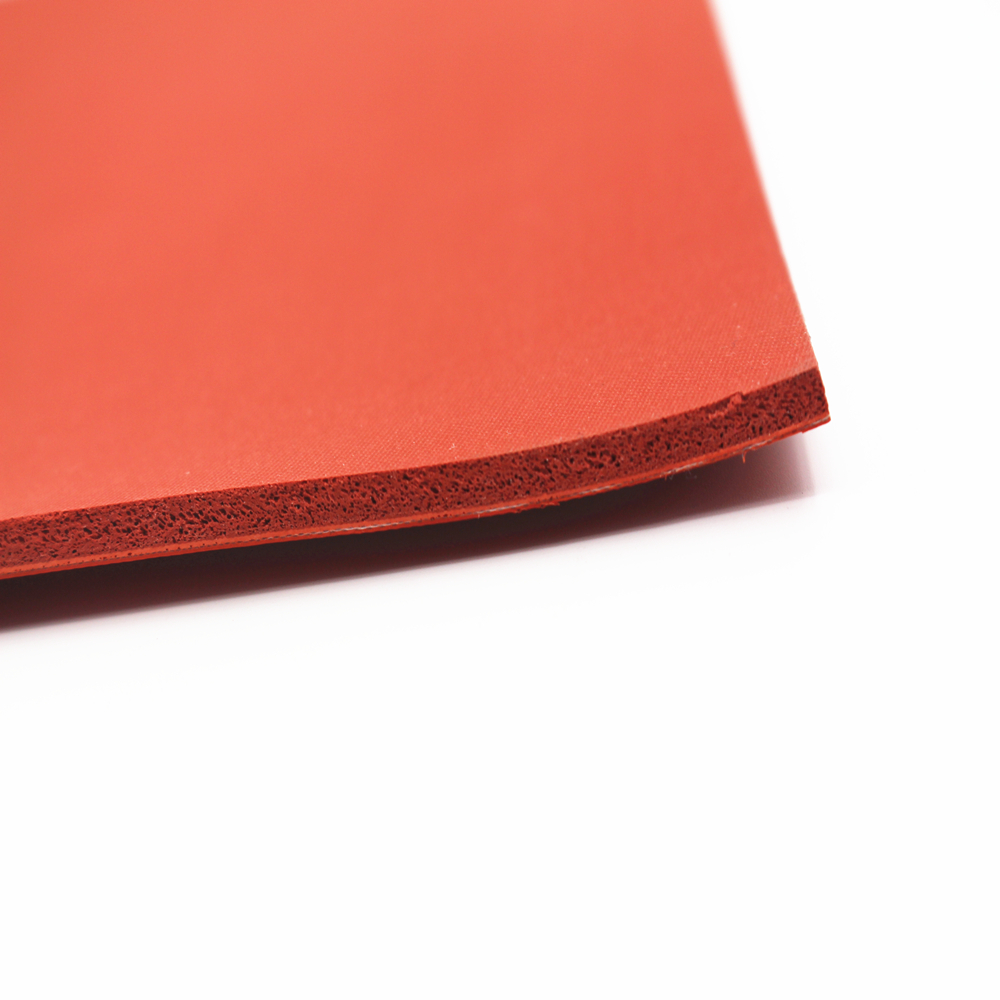 Waterproof Red Silicone Rubber Foam Sheets Silicone Sponge Sheets - Buy ...