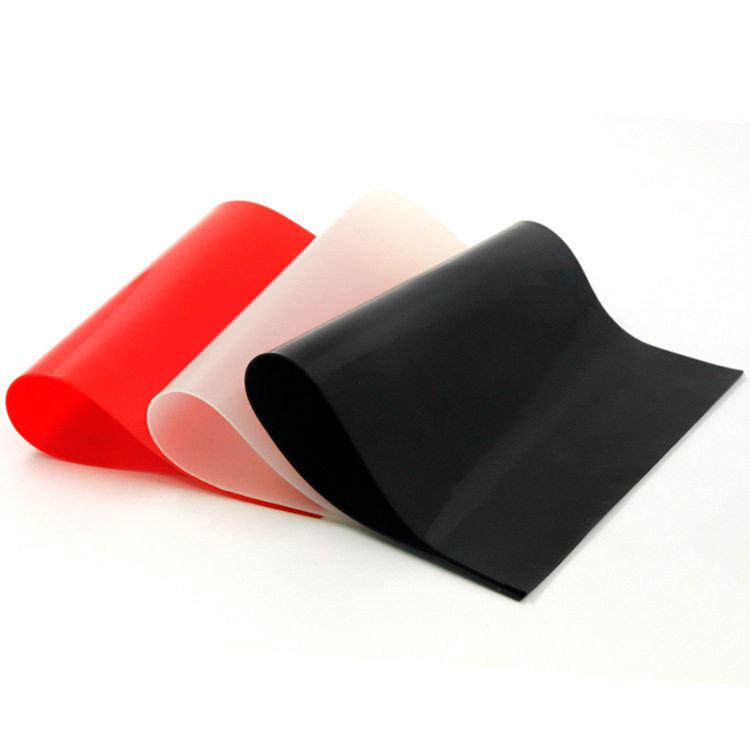 Red Heat Resistant Solid Silicone Rubber Sheet For Laser Cut - Buy Heat ...