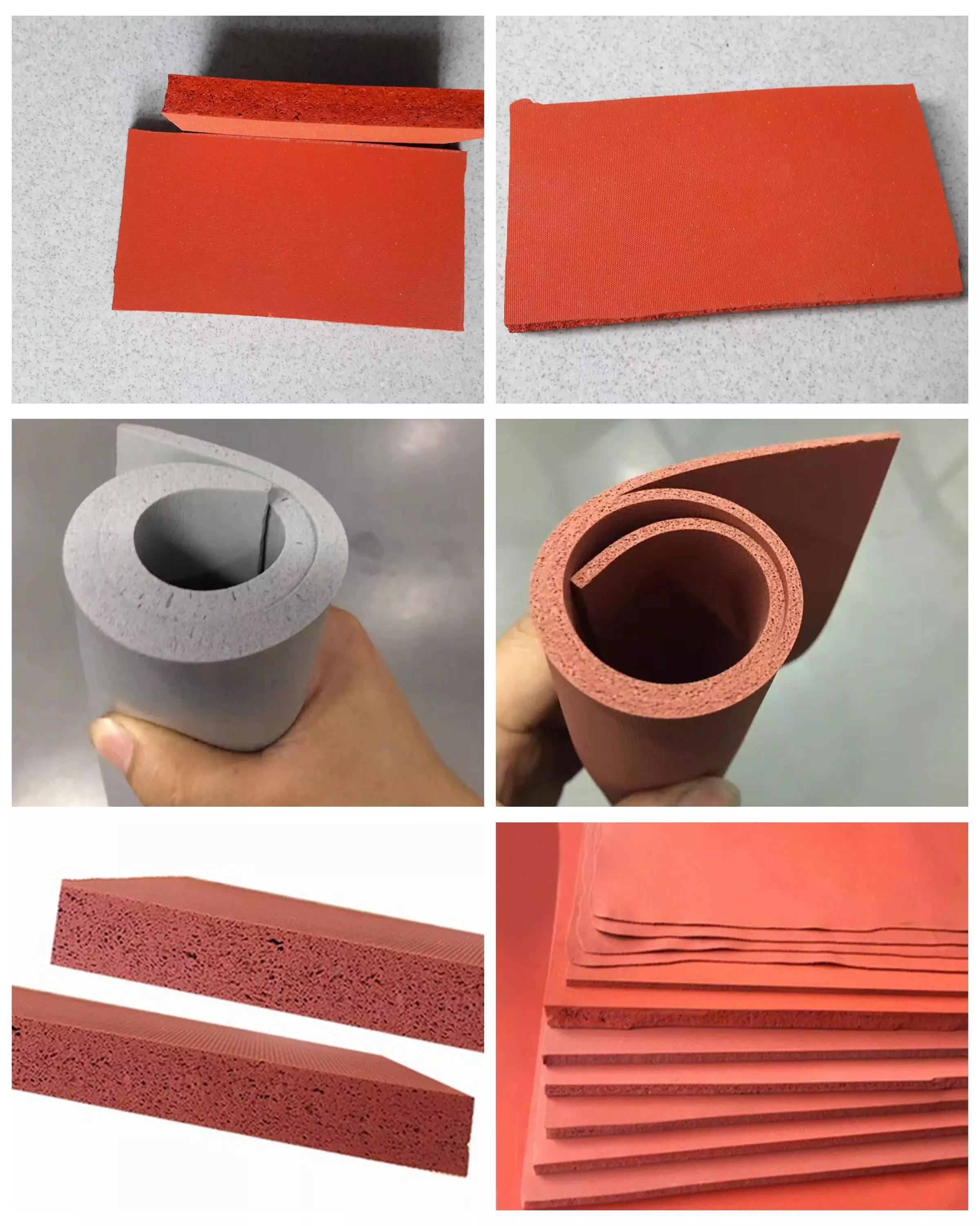 Flexible Thermally Conductive Silicone Rubber Foam Sheet - Buy flexible ...